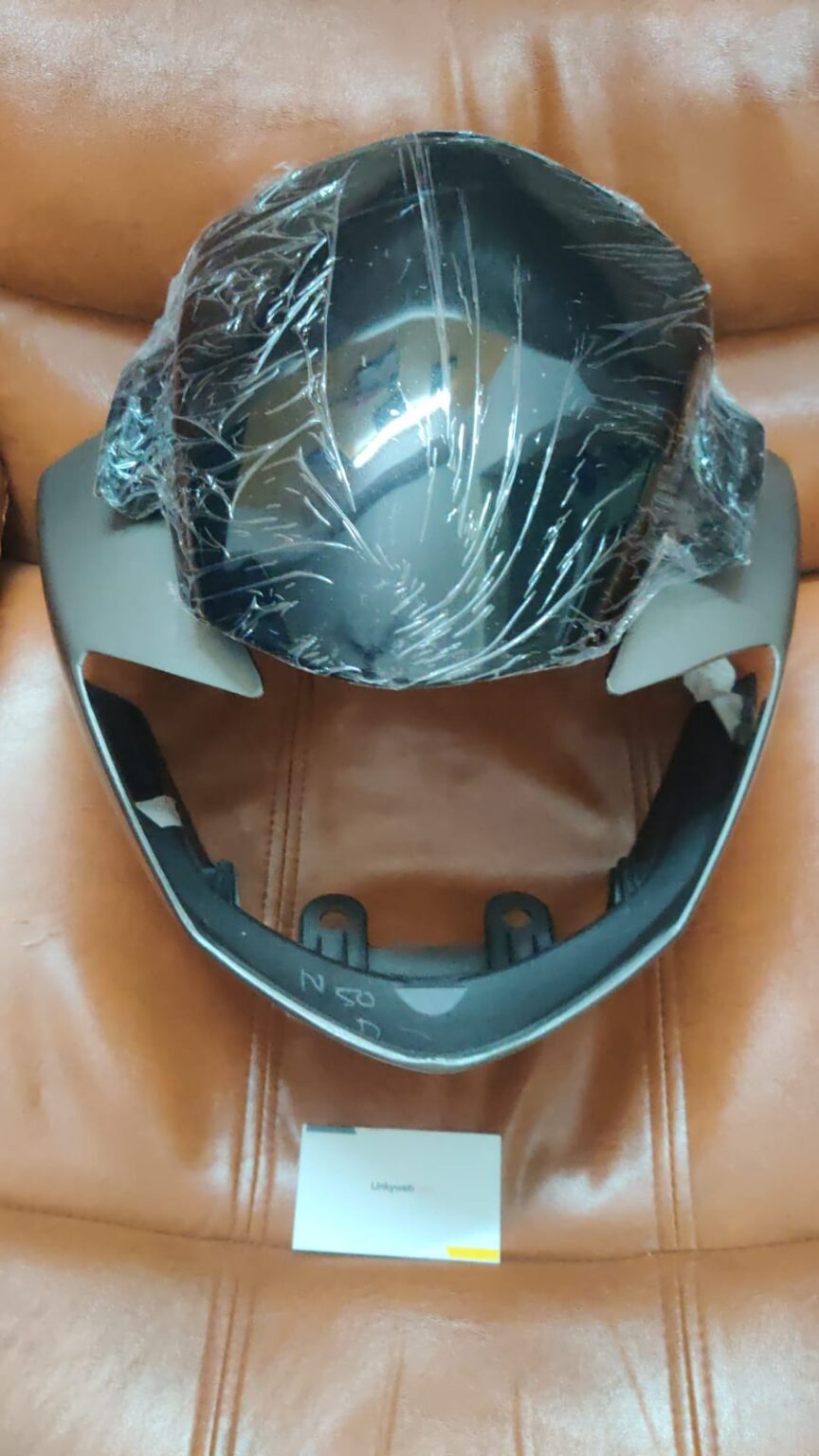 TVS Apache Rtr Headlight Visor Grey